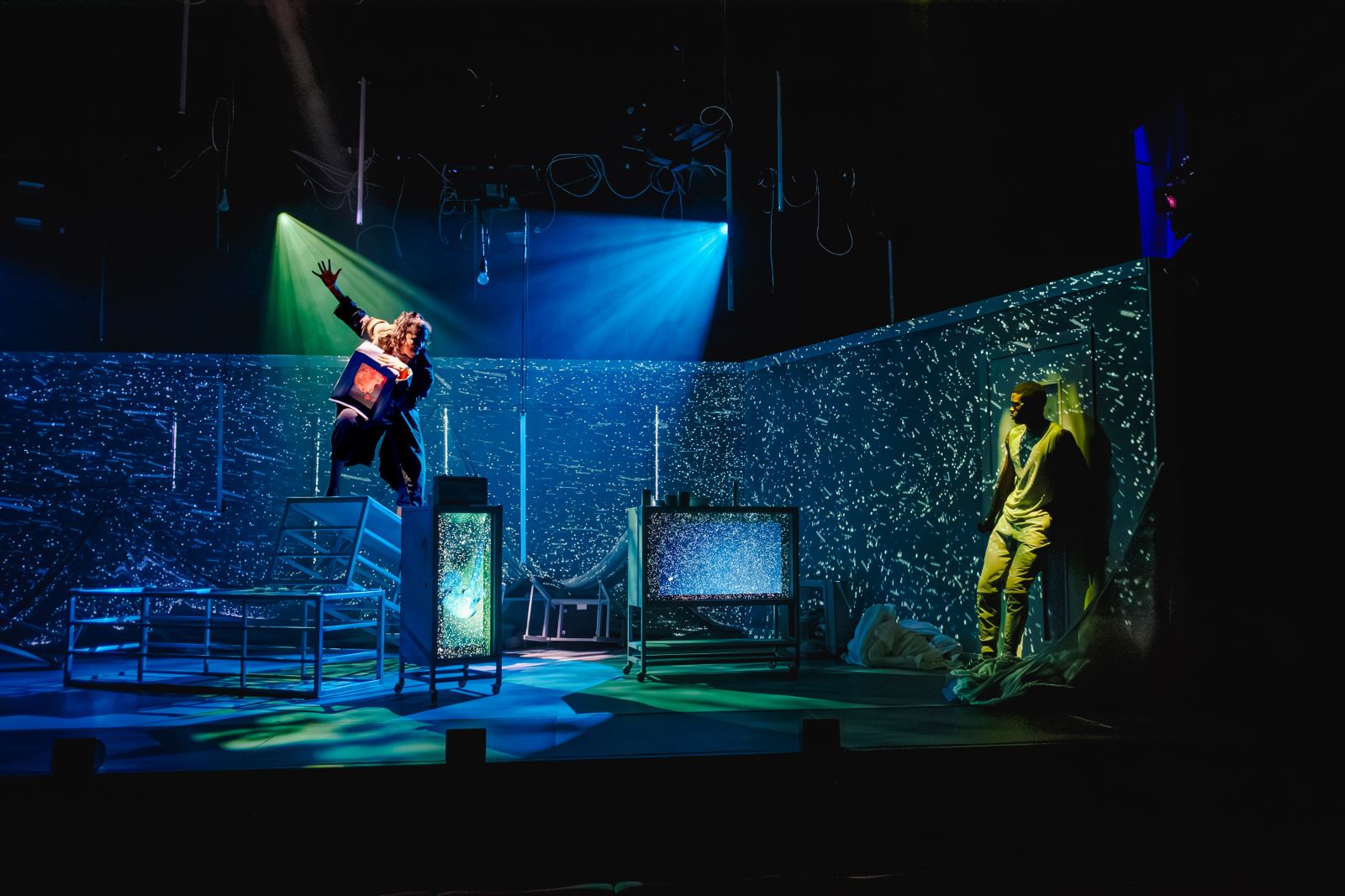 imitating the dog's recreation of the gothic Classic Frankenstein comes ...