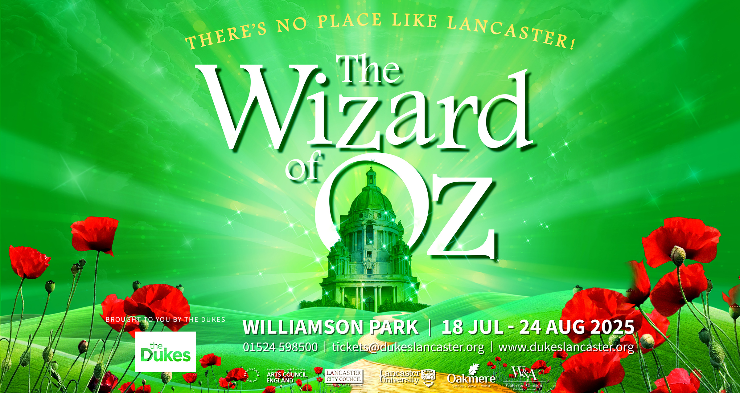 The Dukes Lancaster invites audiences to Follow the Yellow Brick Road ...