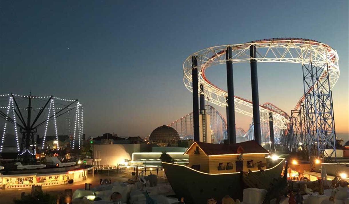Blackpool Pleasure Beach Theme Park In Blackpool Blackpool Visit Lancashire