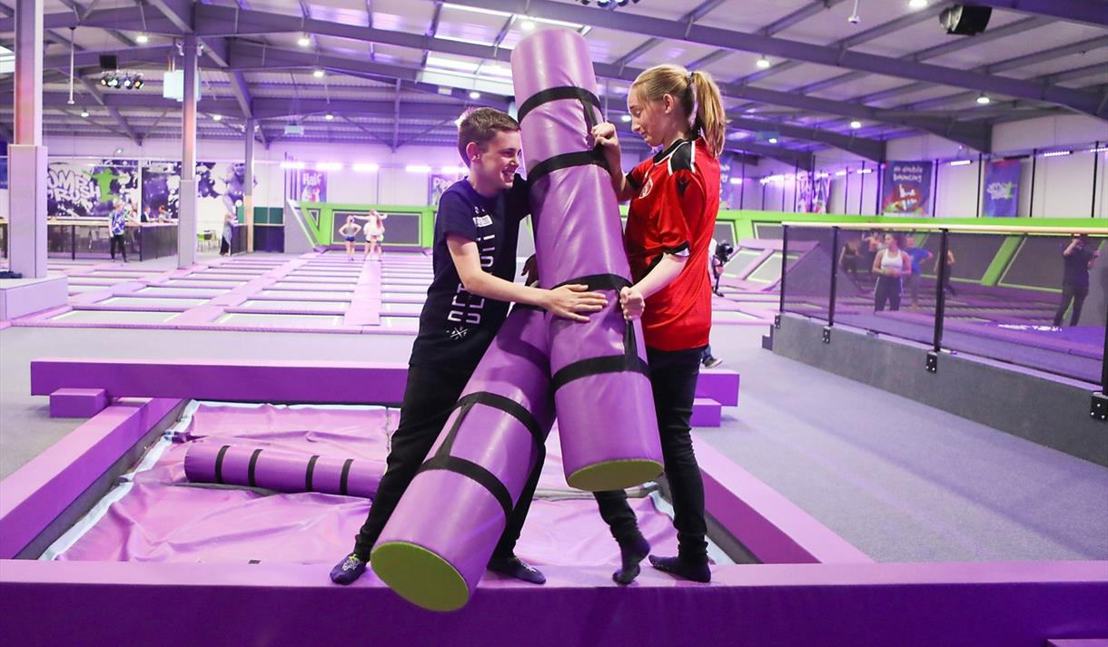 Jump Rush Trampoline Park - Adventure Park / Playground in Morecambe ...